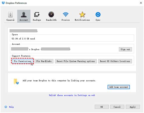 dropbox not syncing on compyter iopff