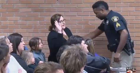 Louisiana Teacher Arrested During Meeting For Questioning