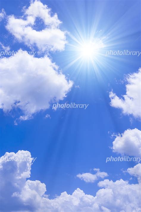 青空と太陽 写真素材 [ 5651618 ] フォトライブラリー Photolibrary