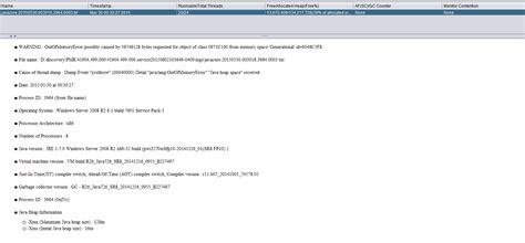 java core debugging using ibm thread and monitor dump analyzer for java