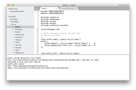 setting up sublime text to build your project sticky bits powered
