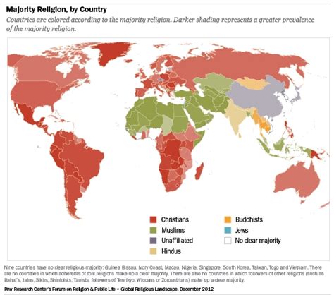 Our Christian Earth The Astounding Reach Of The Worlds Largest
