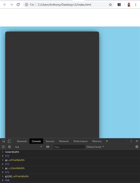 javascript a way to count columns in a responsive grid