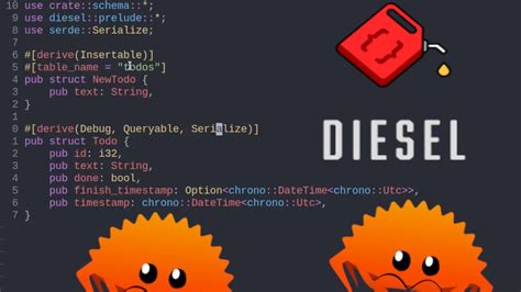 connect and manage databases with rust diesel orm youtube