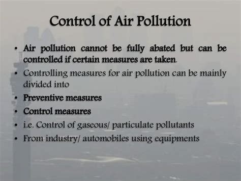 Air Pollution