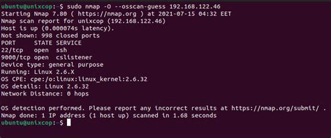 how to install and use nmap on ubuntu unix linux the admins tutorials