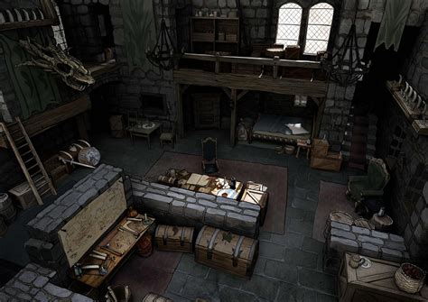 Artstation Medieval Bedroom