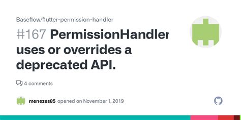 permissionhandlerplugin java uses or overrides a deprecated api