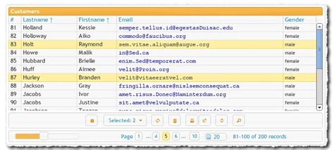 10 best jquery datagrid plugins gojquery