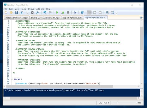 Powershell Function Syntax Parameters Examples