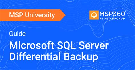 sql server differential backup