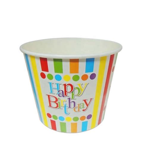 Food Grade Disposable Custom Printed Popcorn Paper Cup Bucket
