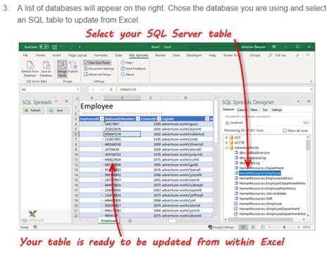 how can i connect excel to my azure sql database so i can