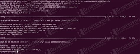 how to install and use wget on linux rosehosting
