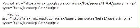 jquery templates mst solutions