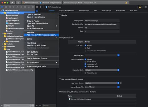 setting up a firebase project for react native pluralsight