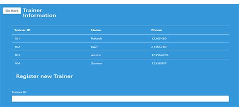 simple gym management system in php with source code
