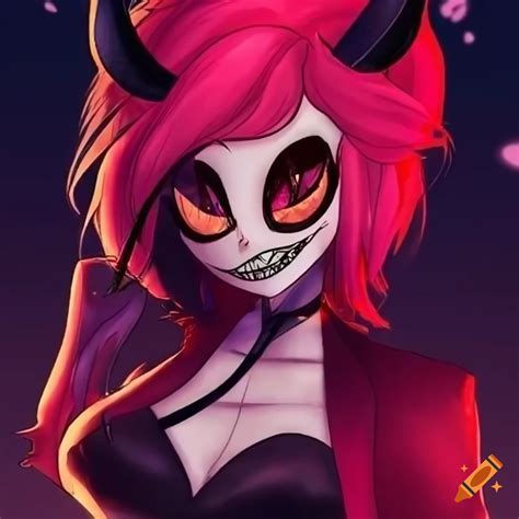 Female Demon Original Character From Hazbin Hotel On Craiyon