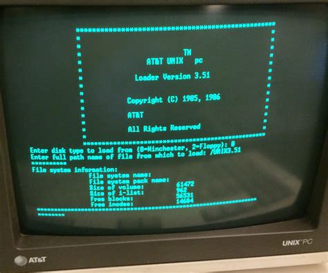 Convergent Technologies Mightyframe Ldrcpy Atandt Unix Pc System