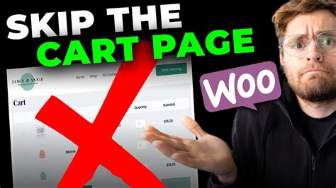 the new way to skip the cart page in woocommerce youtube