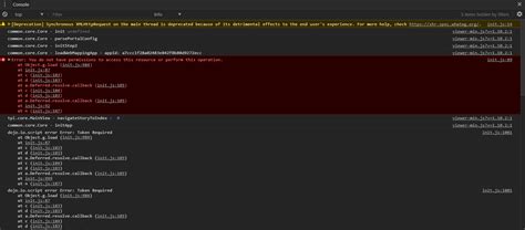 why do i see so many console errors and warnings i esri community