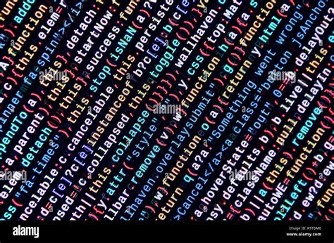 las funciones javascript variables objetos supervisar closeup de