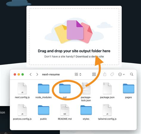 next js static html export