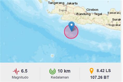 Ini Penjelasan Bmkg Soal Penyebab Gempa M 6 5 Yang Guncang Garut