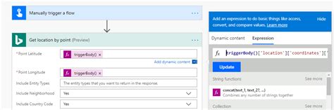 solved convert latitude and longitude to address power platform