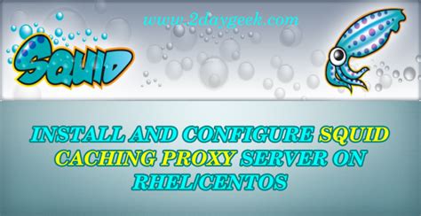 install configure squid caching proxy server rhel centos 2daygeek