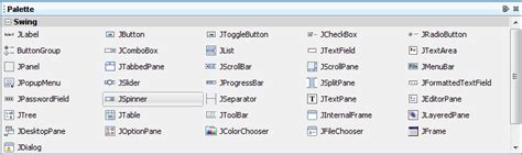netbeans ide basics the java™ tutorials creating a gui with jfc