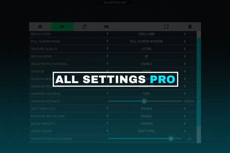 all settings pro camera unity asset store