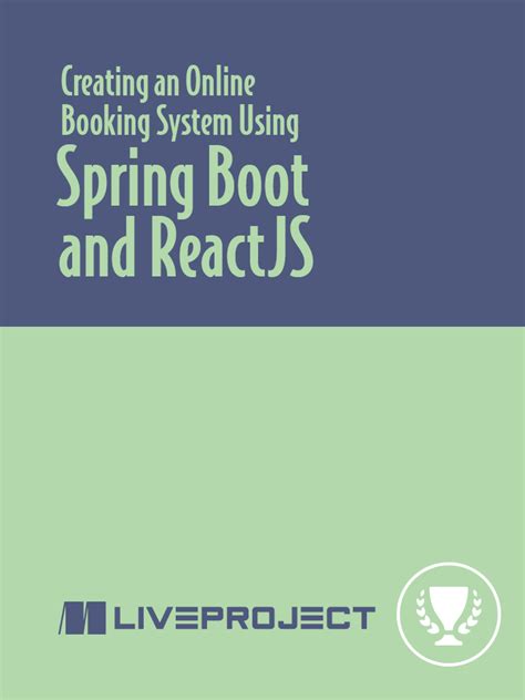 creating an online booking system using spring boot and reactjs