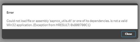 solved sap connector issue qlik community 1774071