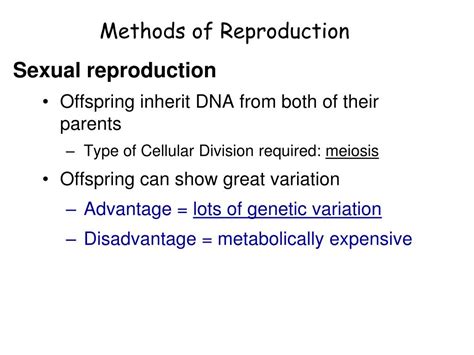 Ppt Ch 8 The Cellular Basis Of Reproduction And Inheritance