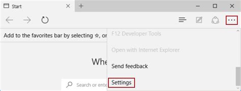 turn on or off offer to save passwords in microsoft edge