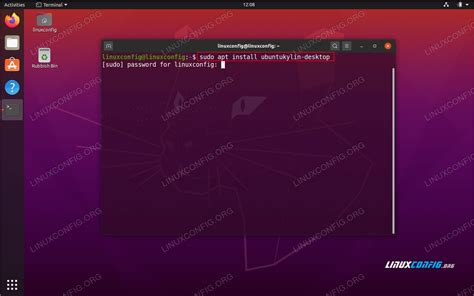 ubuntu 20 04 kylin desktop installation linux tutorials learn linux