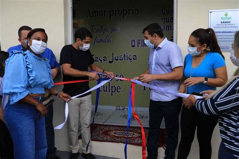 Wilson Lima Inaugura Segunda Unidade Do Serviço De Apoio à Mulher