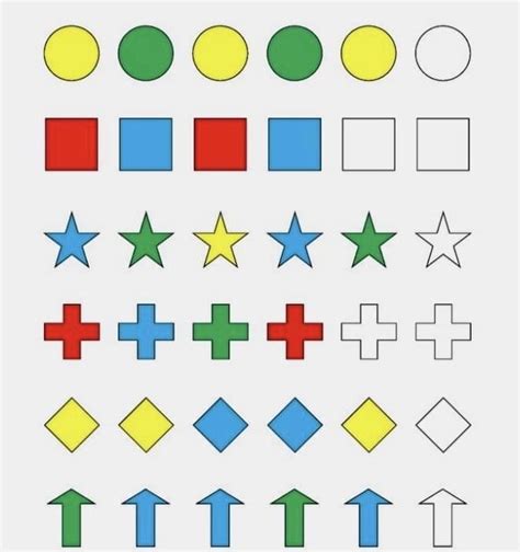 انشطه اكمل بنفس النمط🔴🔵🔴🔵 مدونة جنى للأطفال Math Patterns Math
