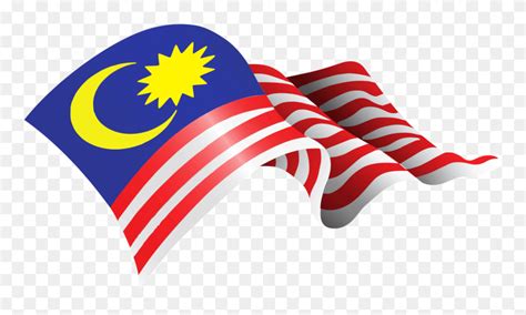 Lukisan Bendera Malaysia Berkibar Jom Buat Perpustaka