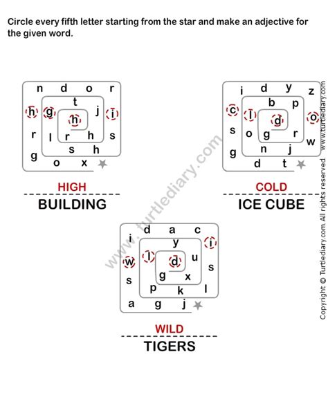 Describing Words Worksheet 2 Esl Efl Worksheets Kindergarten