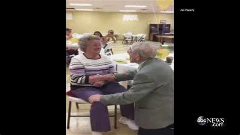92 Year Old Man Serenades 90 Year Old Wife At 50th Anniversary Party