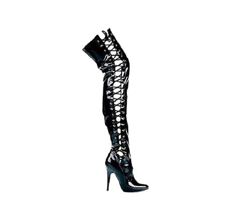 Buy Top Totty Extreme High Heels Pool Dancer Boots Sexy Thigh High