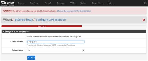pfsense setup 5 admin by accident
