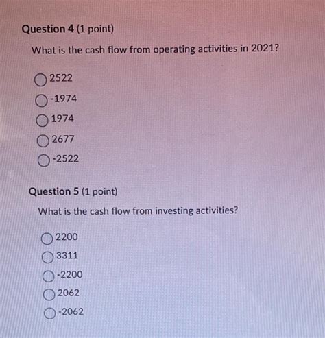 Solved Use The Following Information To Answer All