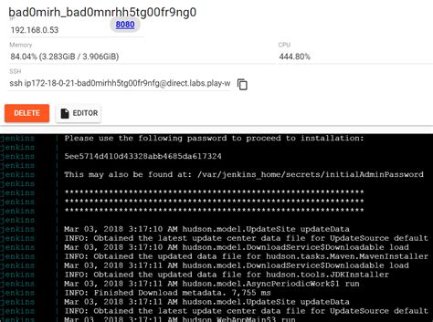 test drive continuous integration pipeline using docker