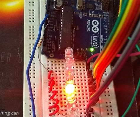 led series with arduino and pic16f877a microcontroller 5