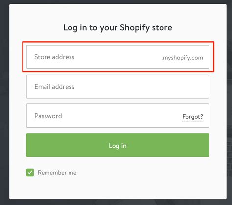 shopify gather api credentials dropstream
