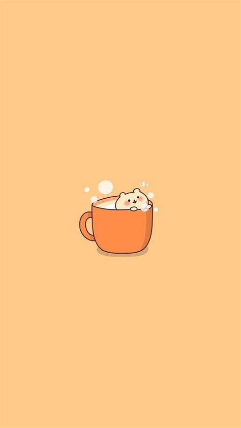 Những Hình Nền đáng Yêu Cute Background Orange Cho Màn Hình Của Bạn
