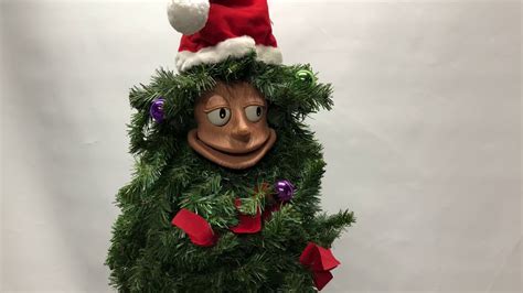 1997 Telco Mr Everette Green Singing Christmas Tree Youtube